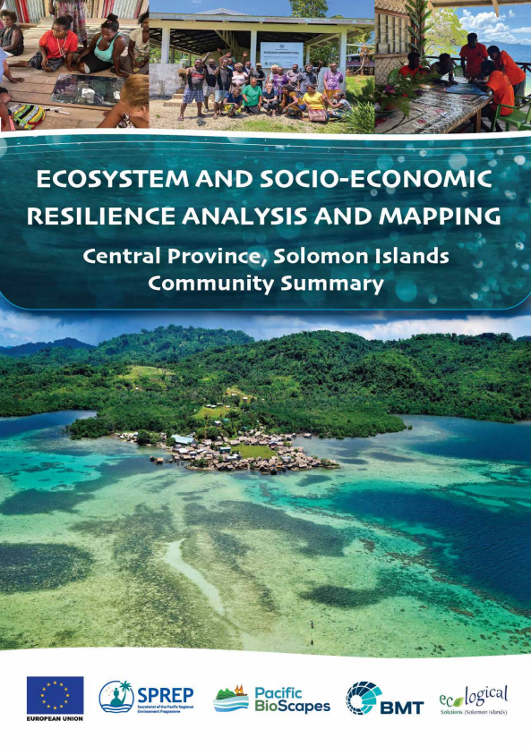 Community Synthesis Report - Ecosystem and Socio-economic Resilience Analysis and Mapping (ESRAM ...